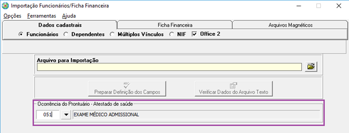 FP28 - Importação de funcionários através do Office 2 CRM - Base de ...