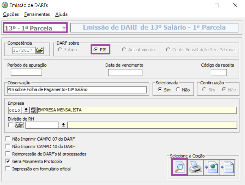 FP353 - 13º salário - PIS sobre 13° salário. - Base de Conhecimento ...