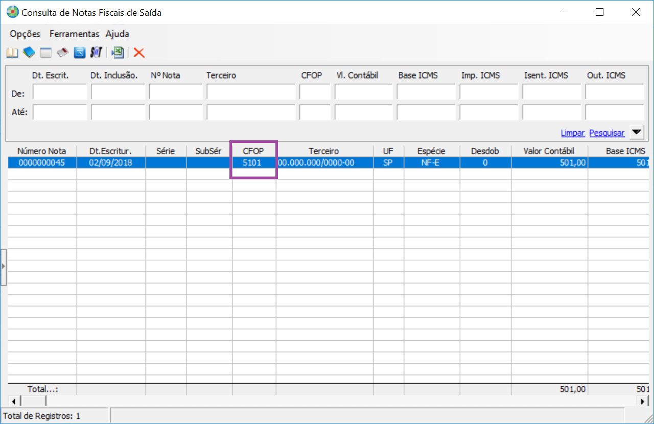 F200 - Demais Assuntos - Tipo de receita inválida ao validar REDF ...