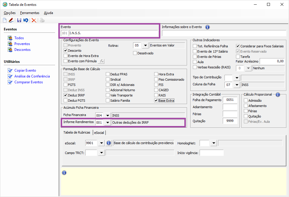 FP743-O que verificar quando o INSS deduz o rendimento tributável ...