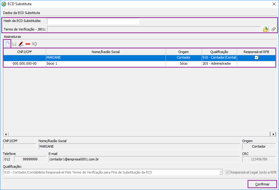 C579-Sped ECD- Geração da Declaração Substituta - Base de Conhecimento ...