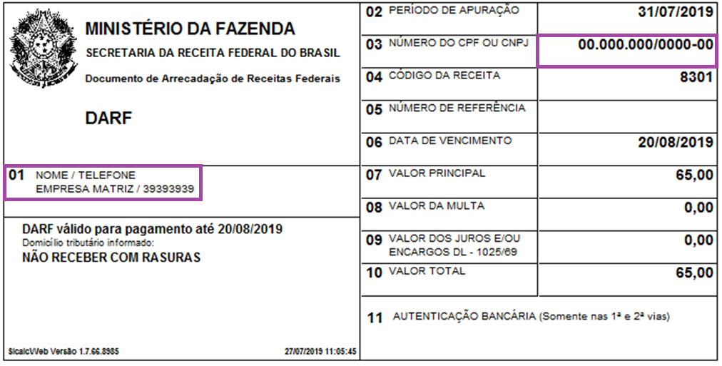 FP1593-PIS sobre folha para empresas matrizfilial - Base de ...