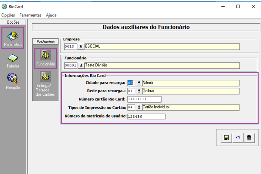 FP1710-Riocard - Parametrização e Geração - Base de Conhecimento - Social