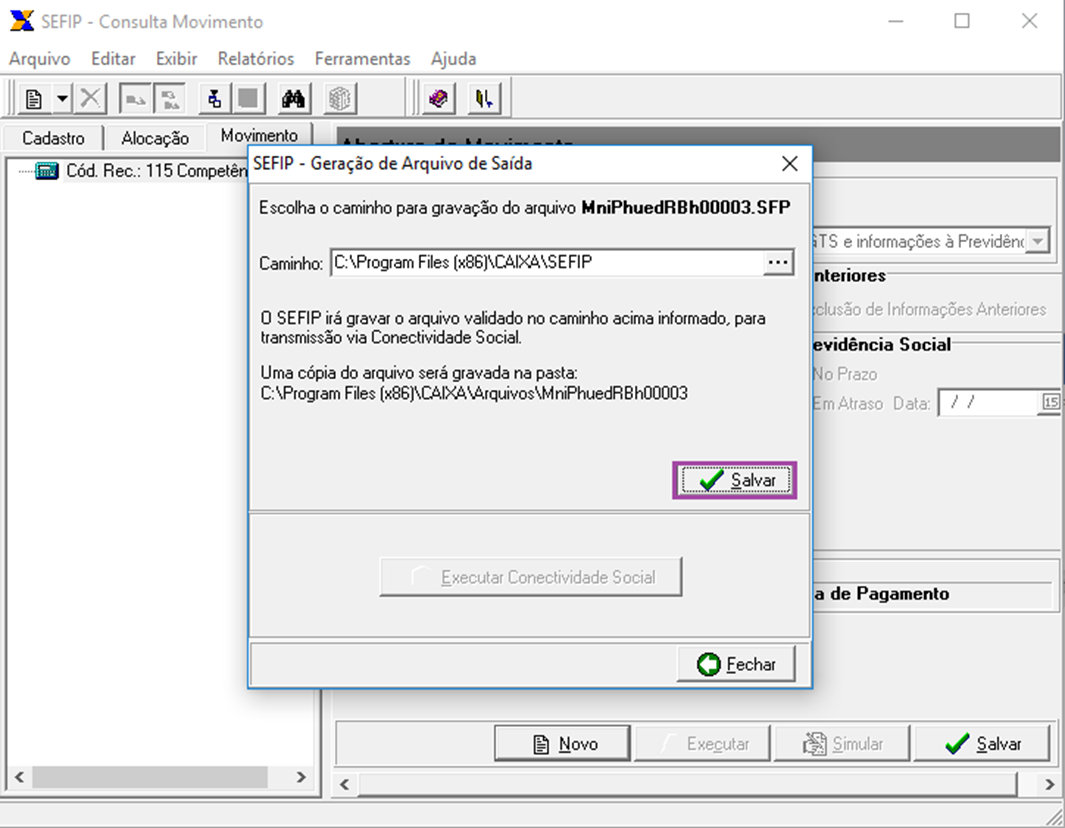 FP1726- SEFIP - Como realizar iportação da sefip por meio do ...