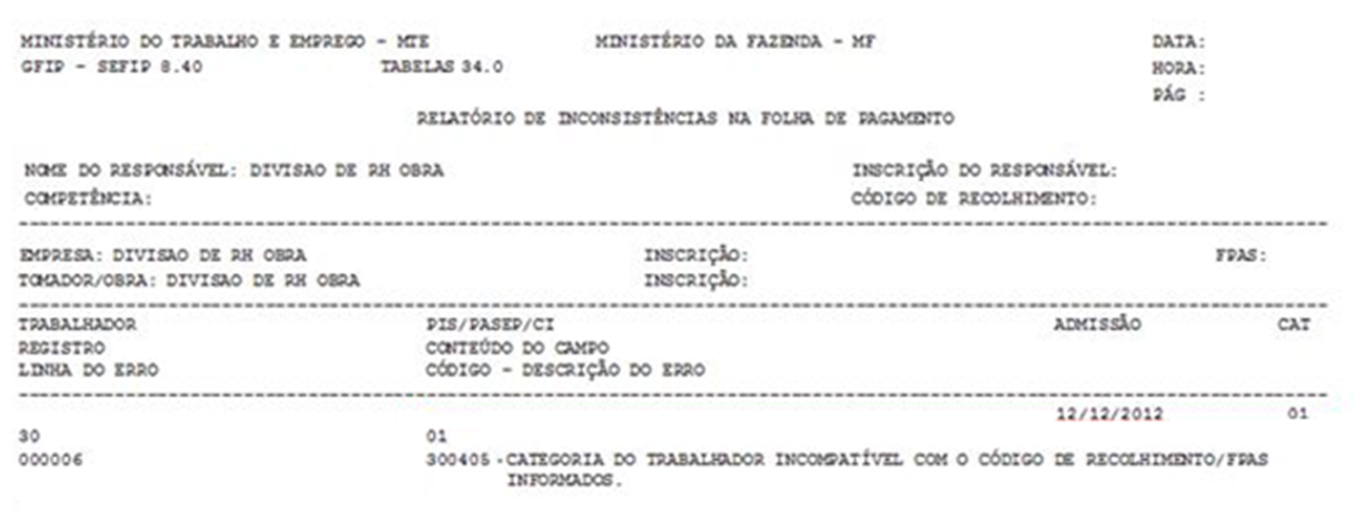 FP1825- SEFIP - Como corrigir a inconsistência 300405 ao importar Sefip ... FP1825- SEFIP - Como corrigir a inconsistência 300405 ao importar Sefip ...