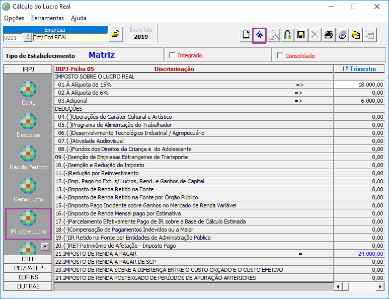 C1183- Como gerar DARFS na rotina de lucro real - Base de Conhecimento ...