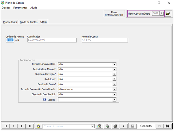 C1281- Troca de plano de contas - Base de Conhecimento - Contábil